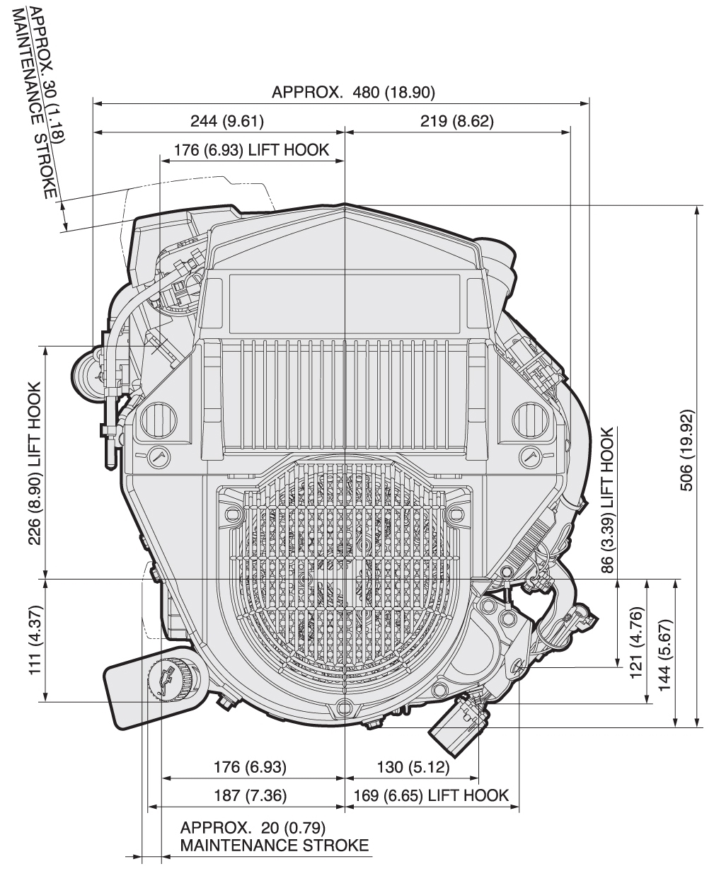 FT730V EFI Electronic Fuel Injection Engine | Kawasaki Engines