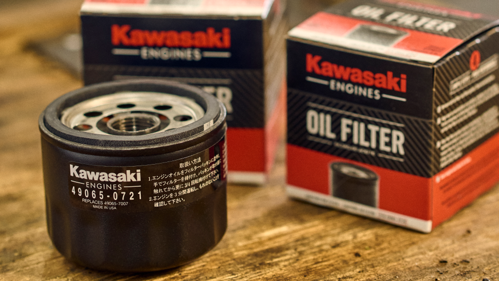 Genuine parts guide: the oil filter | Kawasaki Engines